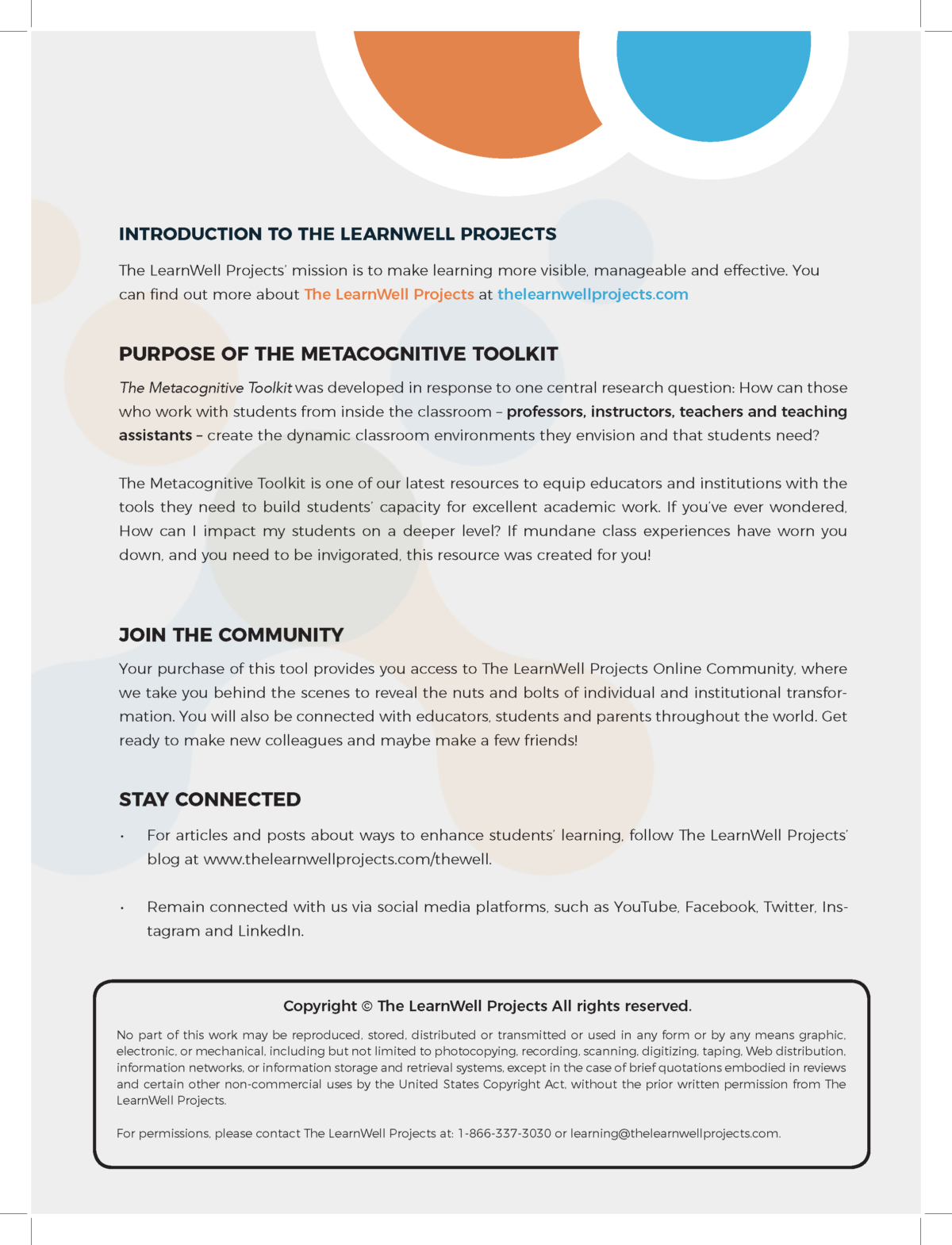 Instruction Amplified - The LearnWell Projects